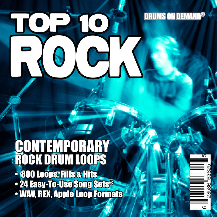 Rock drum loops in contemporary styles – Drums On Demand