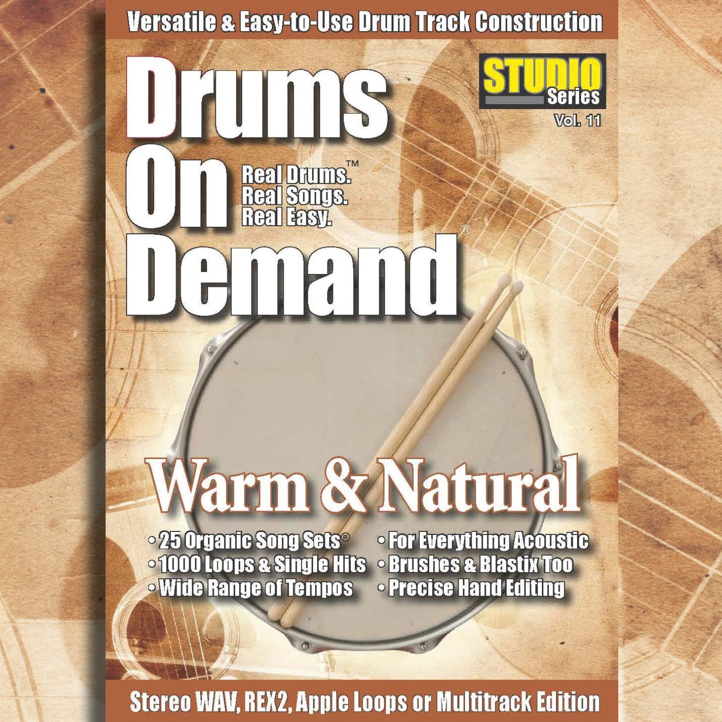 Acoustic Drum Loops For Acoustic Production – Drums On Demand